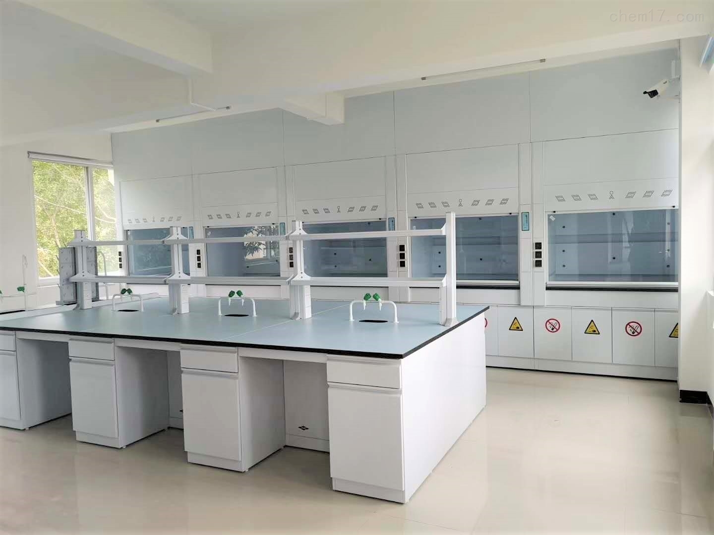 试验台厂家-实验工作台-带试剂架边台-试验台厂家-化工仪器网