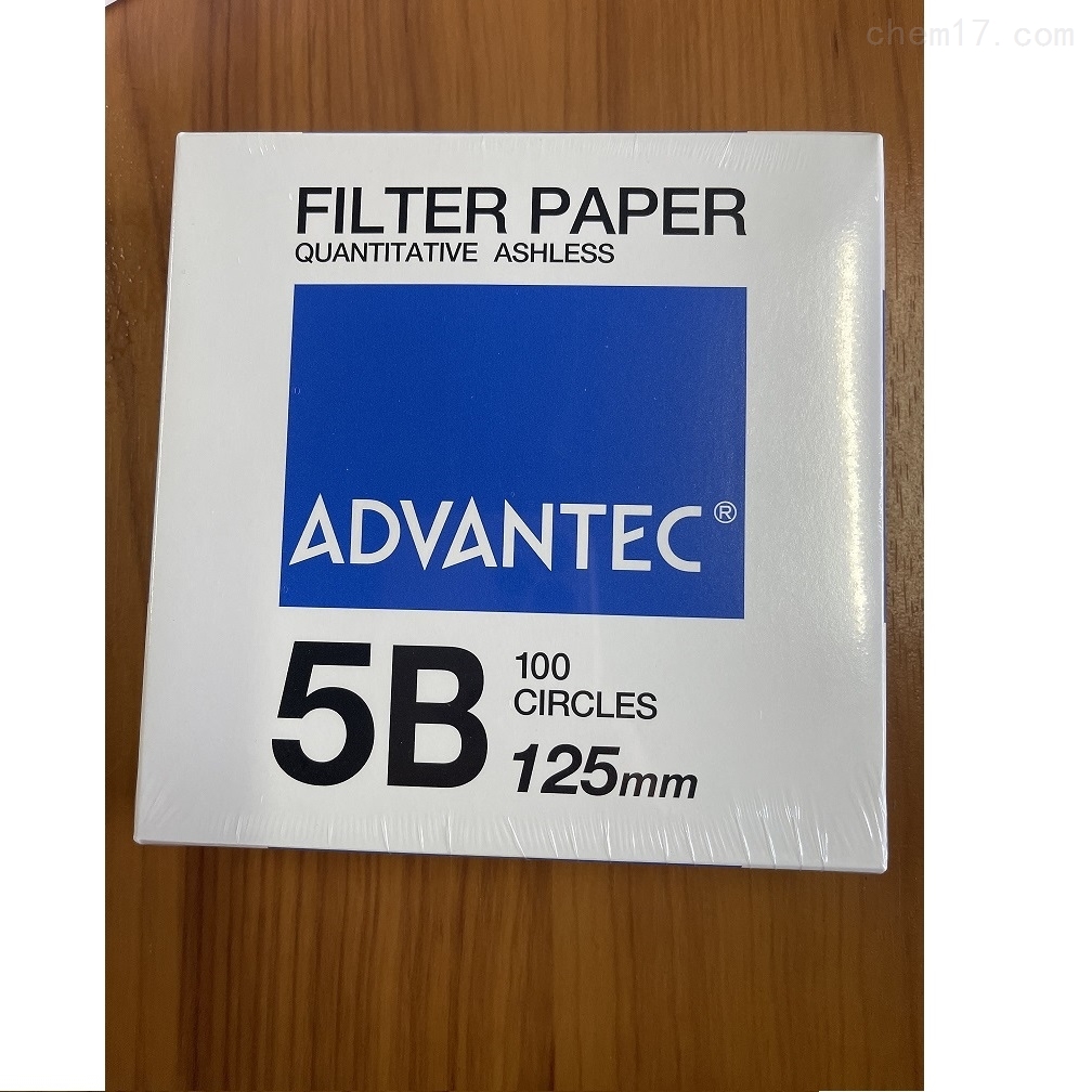 5B 125mm-advantec定量滤纸_ADVANTEC滤纸-上海殷达科学仪器有限公司